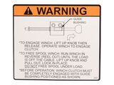 7330000242 Jerr-Dan DECAL FREE SPOOL RELEASE – Truck Source