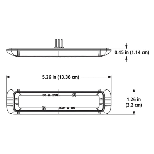 MPS62U-AW FEDERAL SIGNAL MICROPULSE ULTRA LED WARNING LIGHT – Truck Source