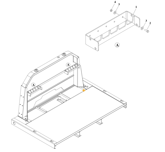 1001232524 Jerr-dan Car Carrier Pylon Chain Rack – Truck Source