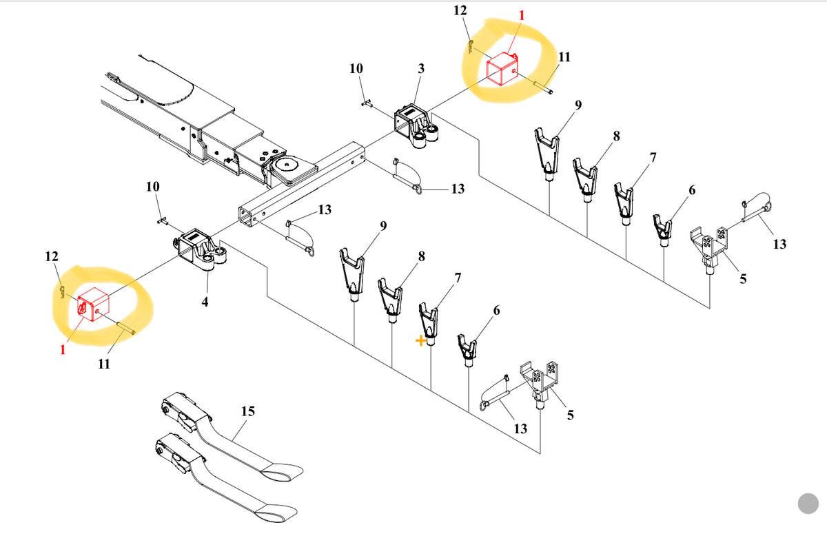 3007000004 Jerr-Dan 5”x5” Chain Hook Adapter – Truck Source